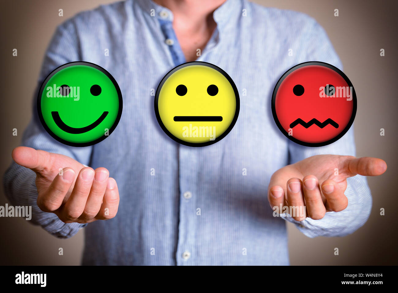 Doute emoticon smiley Banque de photographies et d’images à haute ...