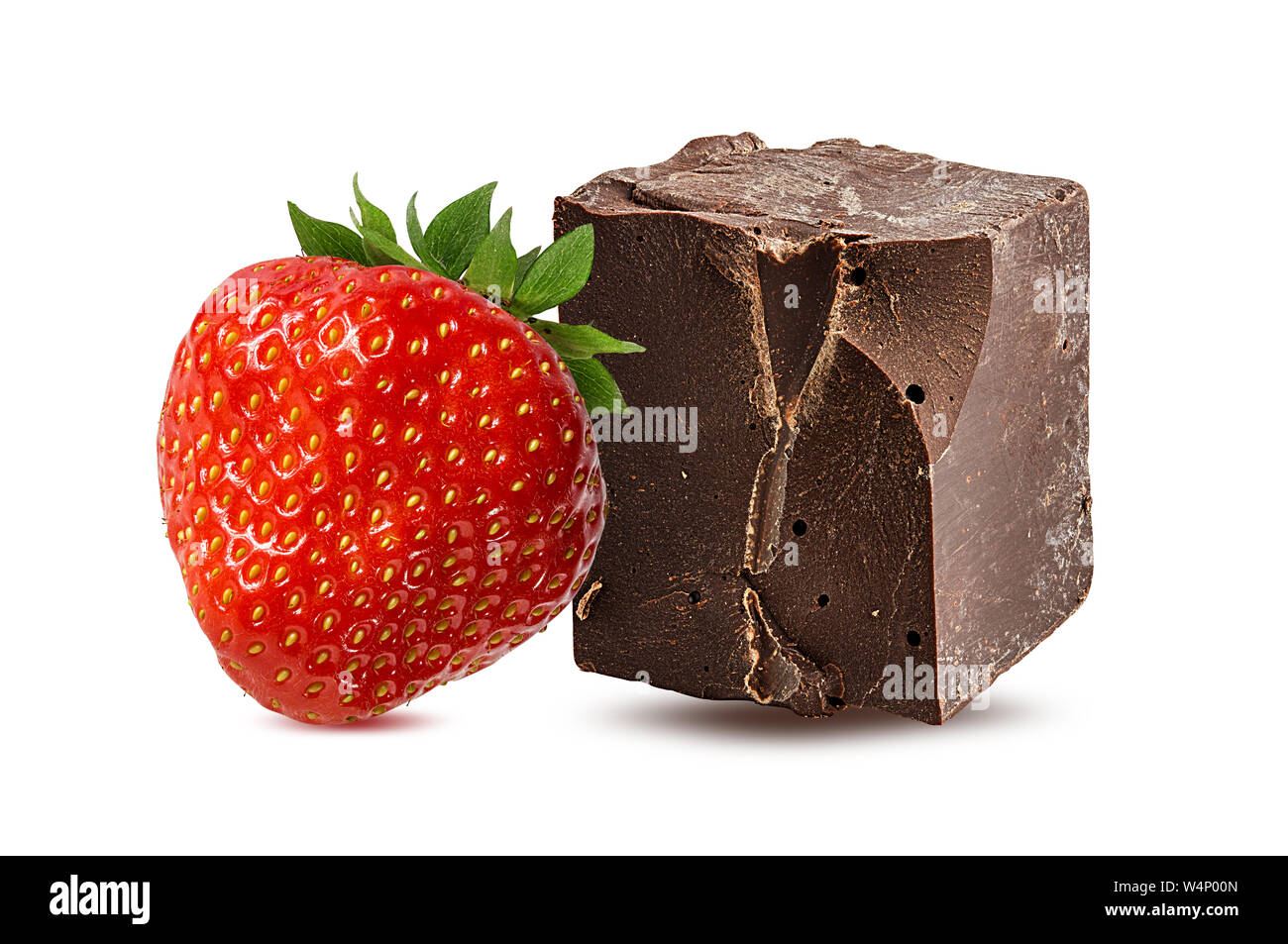 Entremet chocolat fraise Banque de photographies et d’images à haute ...