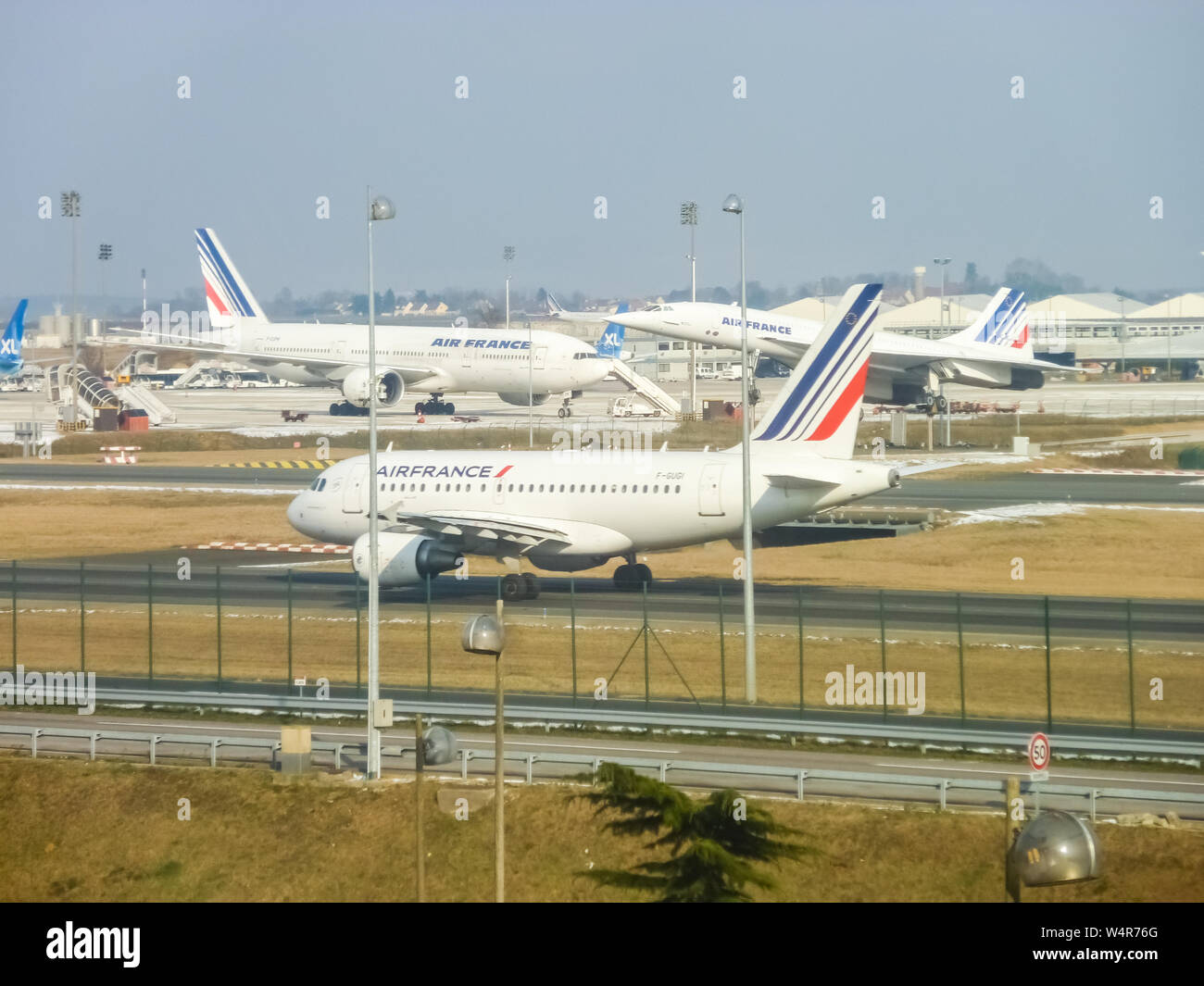 Concorde Air France F-BVFF, Charles De Gaulle Airport, Paris, France ...