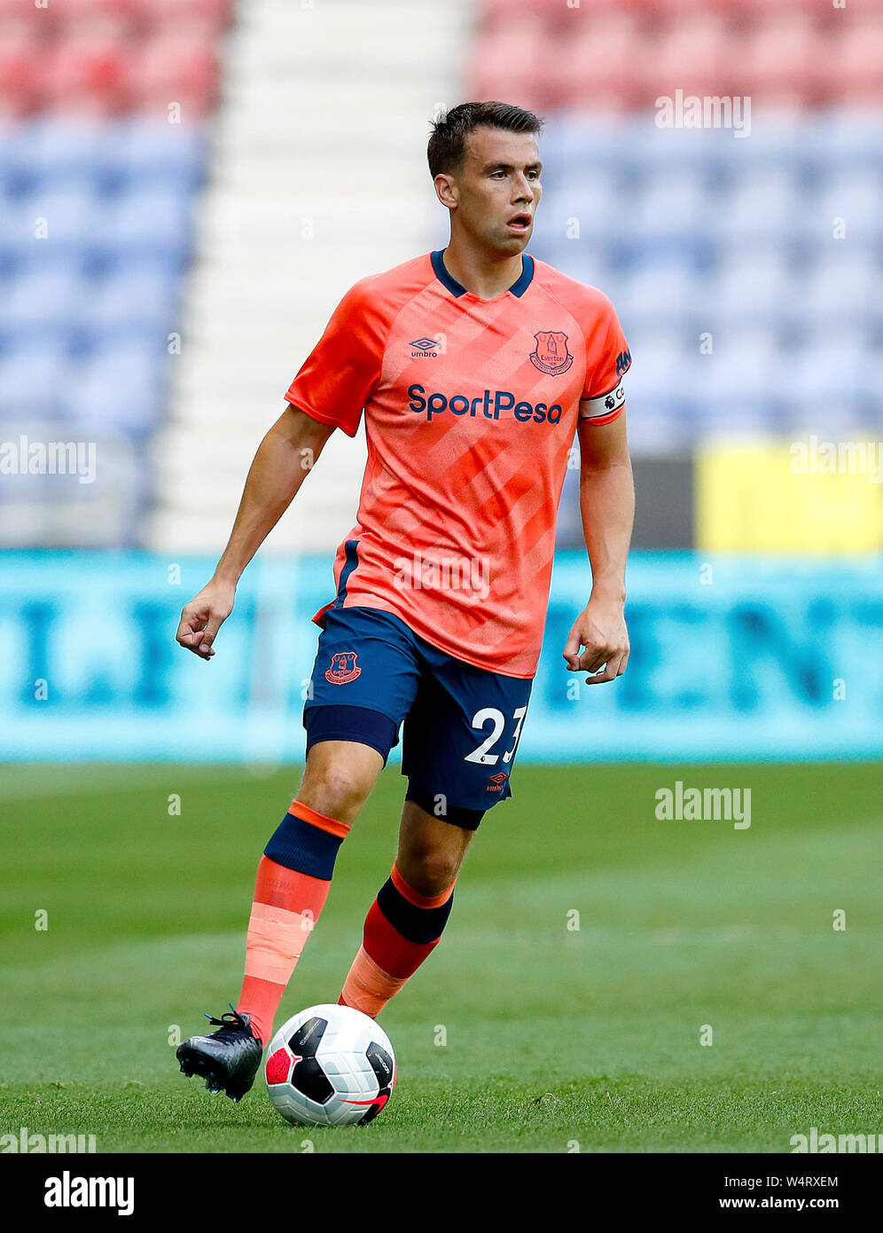 L'Everton Seamus Coleman, lors de la pré-saison match amical au stade ...