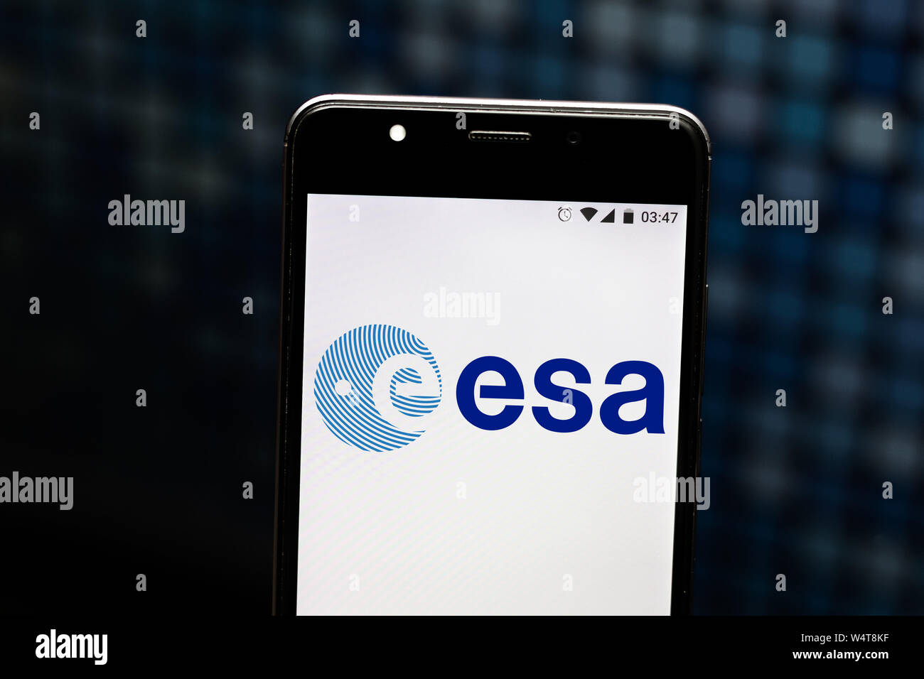 European space agency logo Banque de photographies et d’images à haute ...