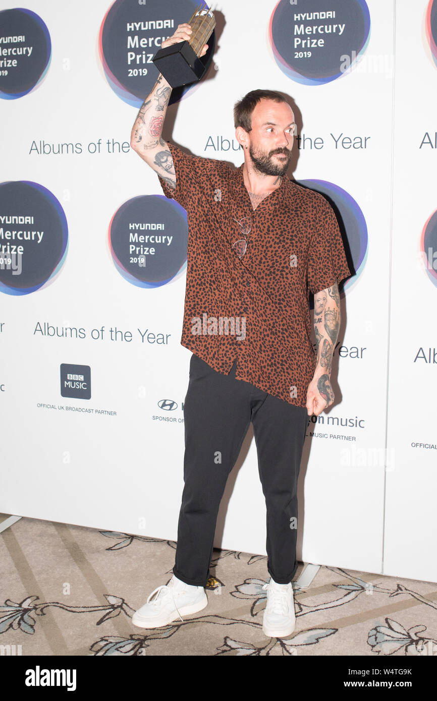 L'Album de l'année candidat Joe Talbot de tourne assiste à la Hyundai ...