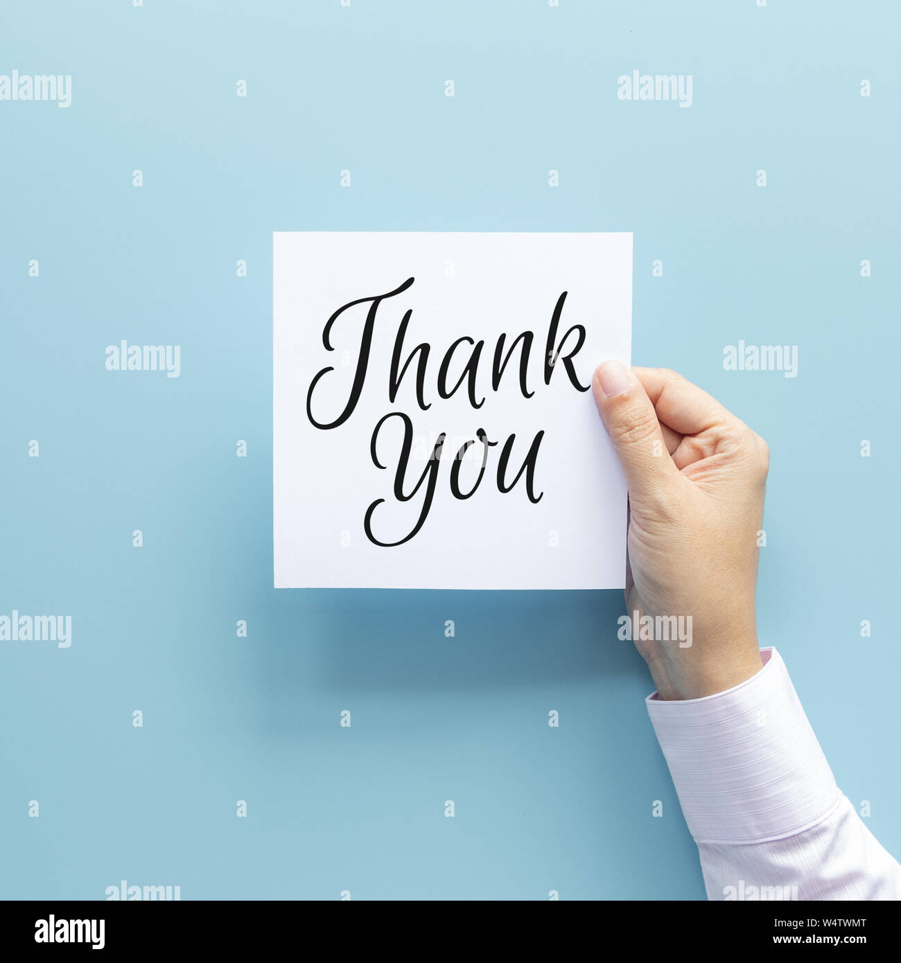 Thank you Banque de photographies et d’images à haute résolution - Alamy