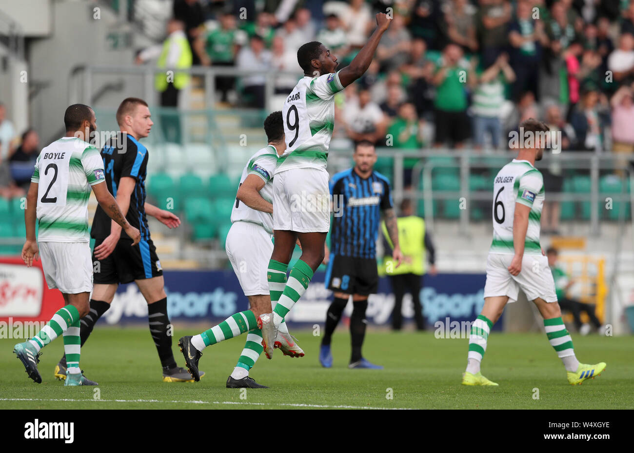 Shamrock rovers daniel carr Banque de photographies et d’images à haute ...
