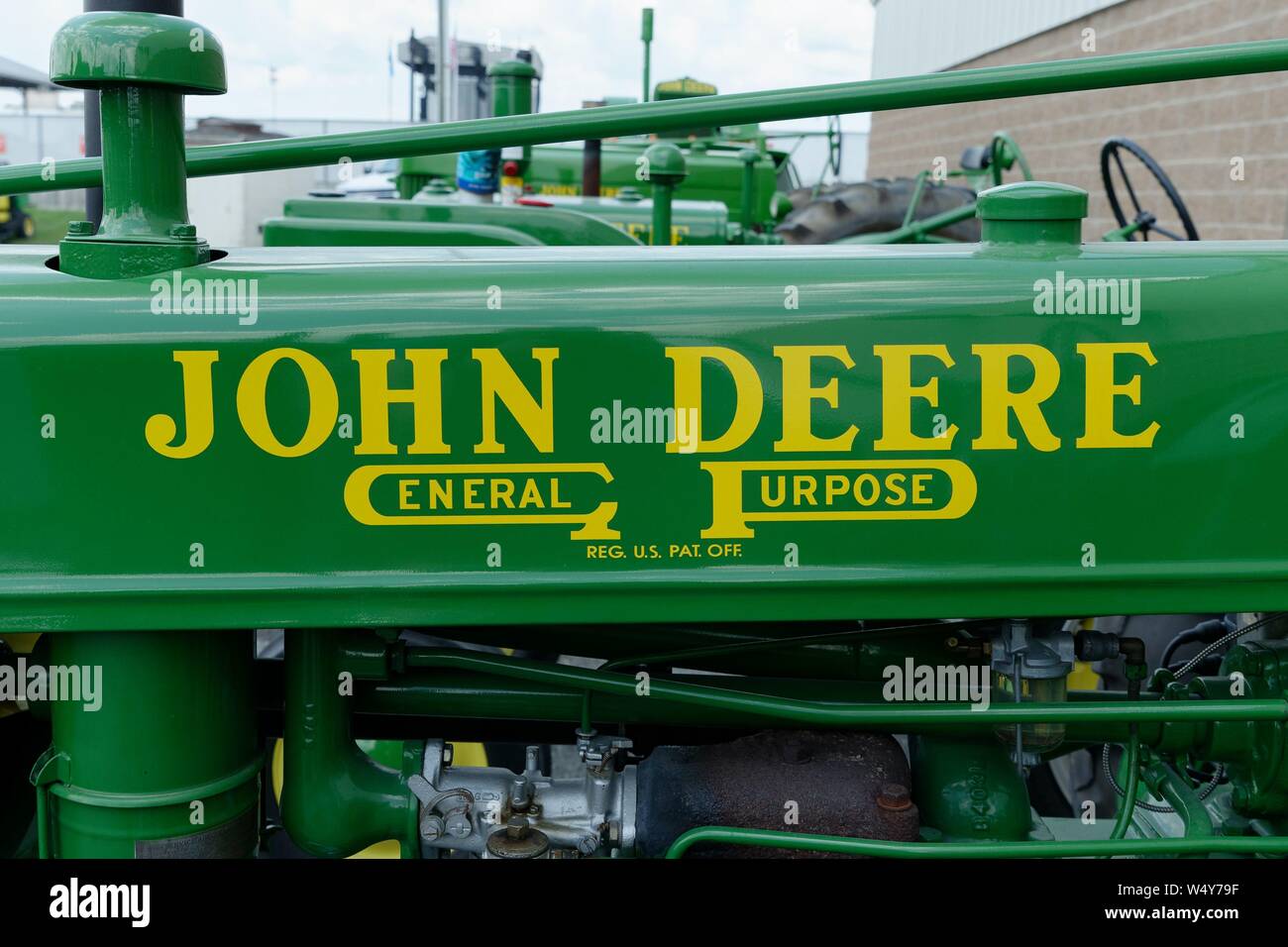 John Deere Logo Tractor Banque De Photographies Et Dimages à Haute 2283