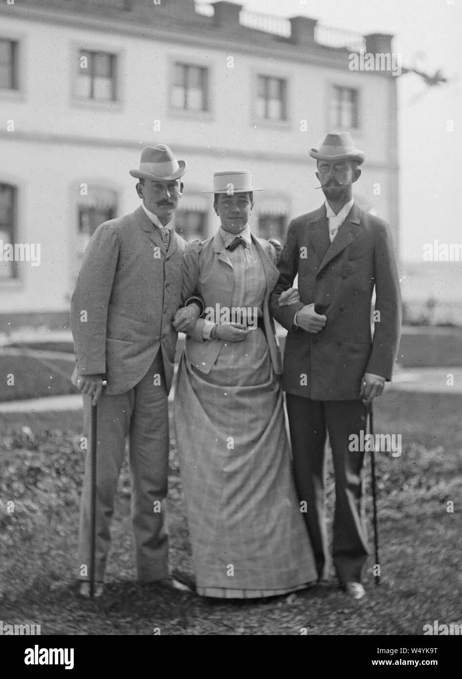Victoria von baden Banque d'images noir et blanc - Alamy