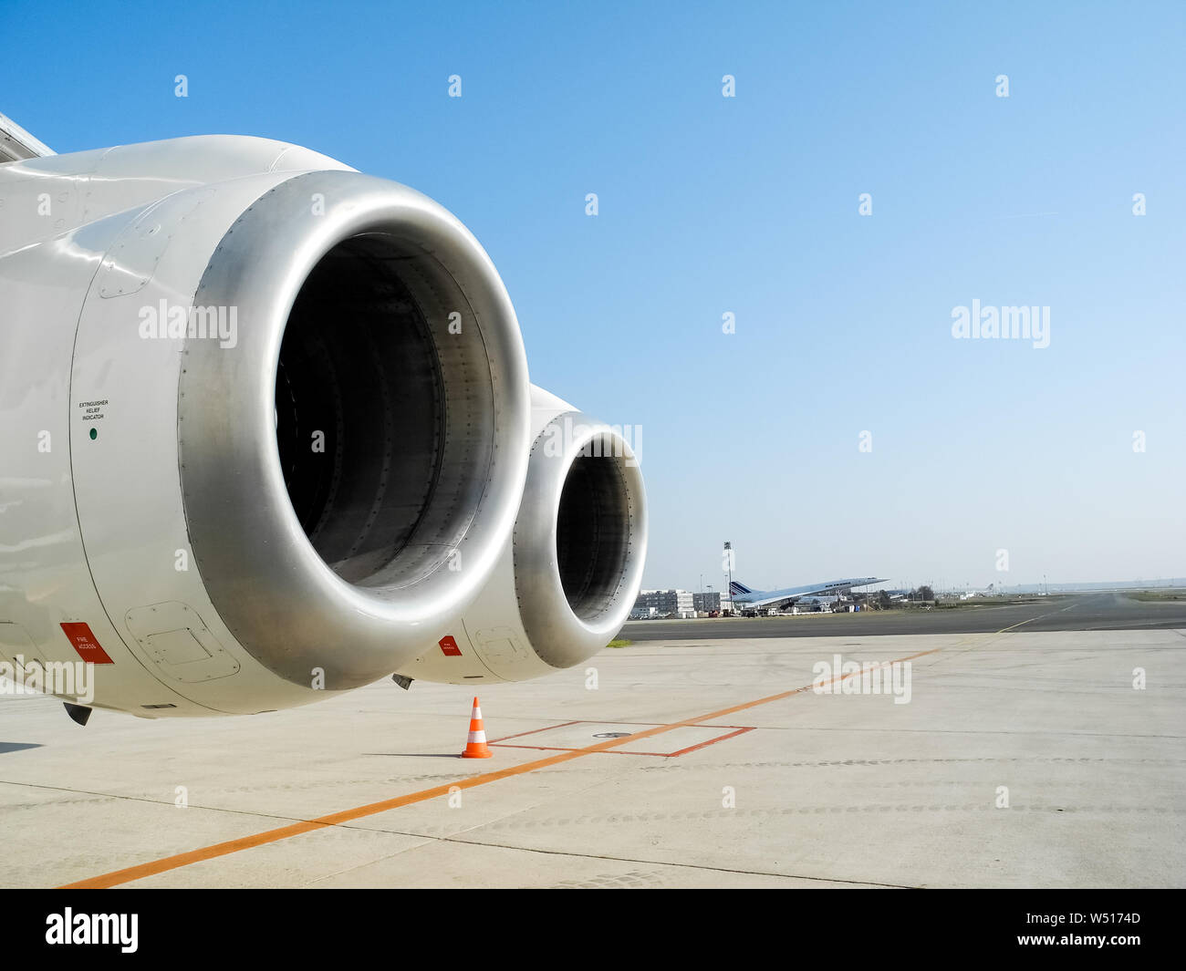 Concorde jet engine Banque de photographies et d’images à haute ...