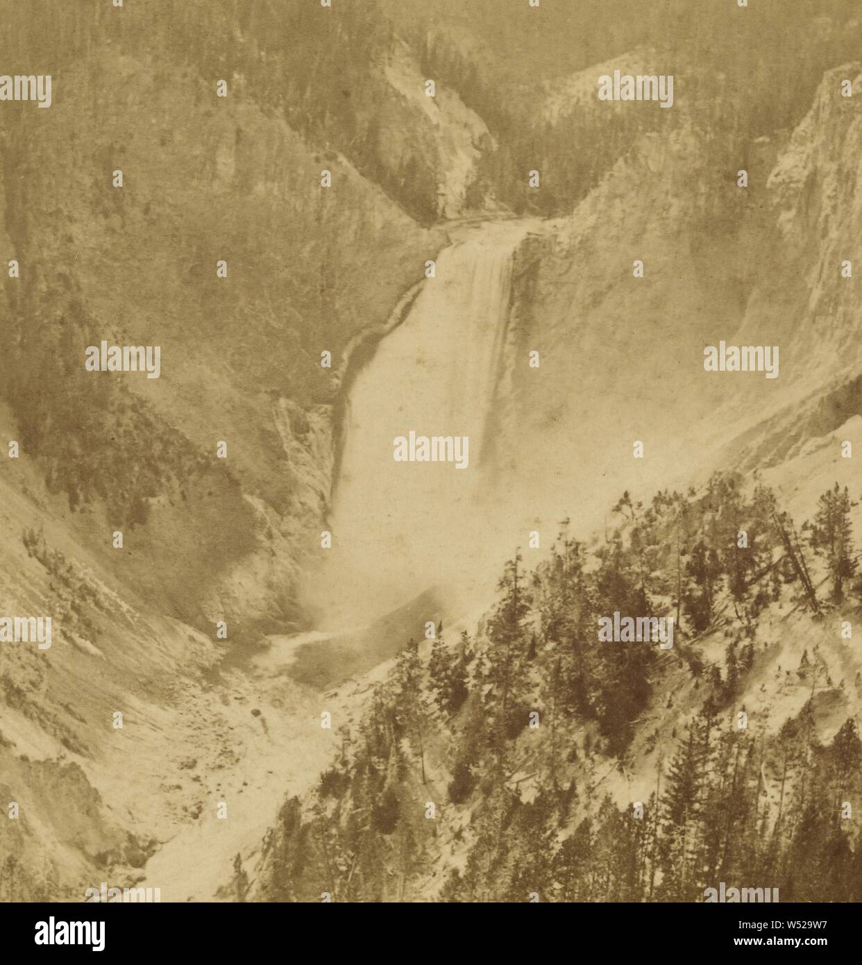 La Glorie, Grand Canyon de la Yellowstone., Benjamin West Kilburn ...