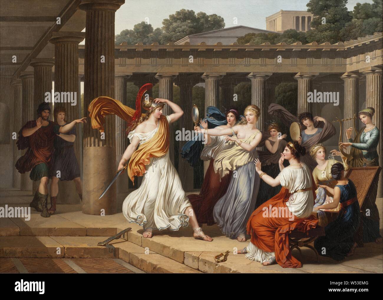 Achilles painting Banque de photographies et d’images à haute ...