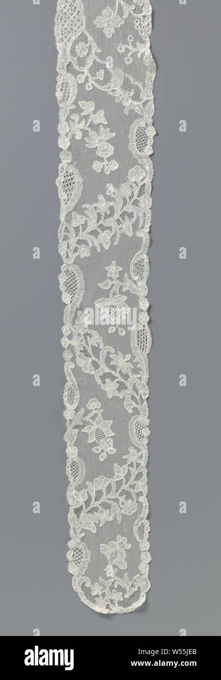 Dentelle aux fuseaux de bruxelles de couleur naturelle Banque de ...