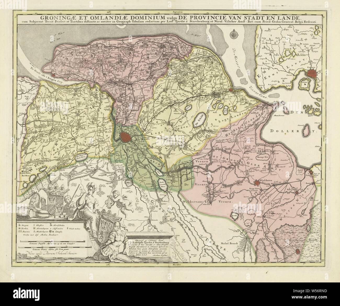 Groningae et omlandiae dominium vulgo Banque de photographies et d ...