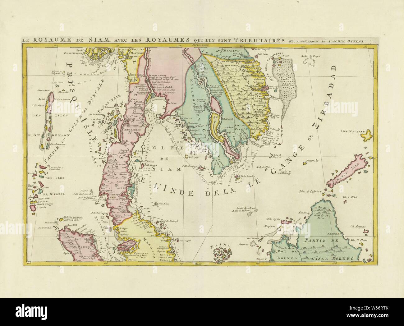 Carte du royaume Banque de photographies et d’images à haute résolution ...