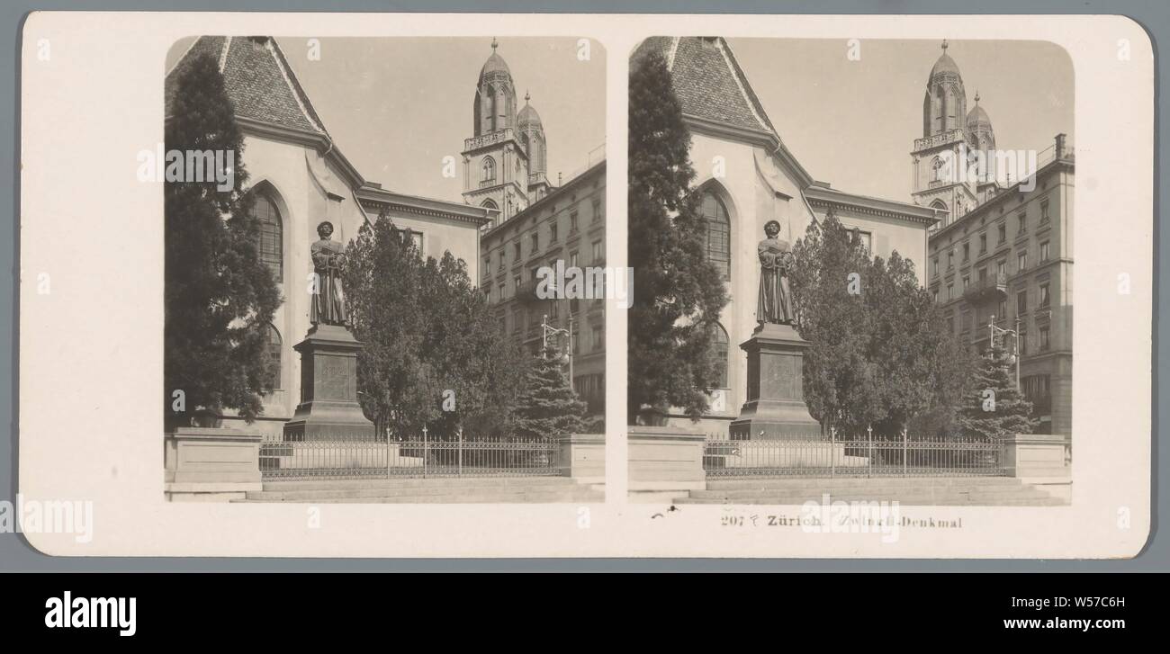 Statue de huldrych zwingli Banque de photographies et d’images à haute ...