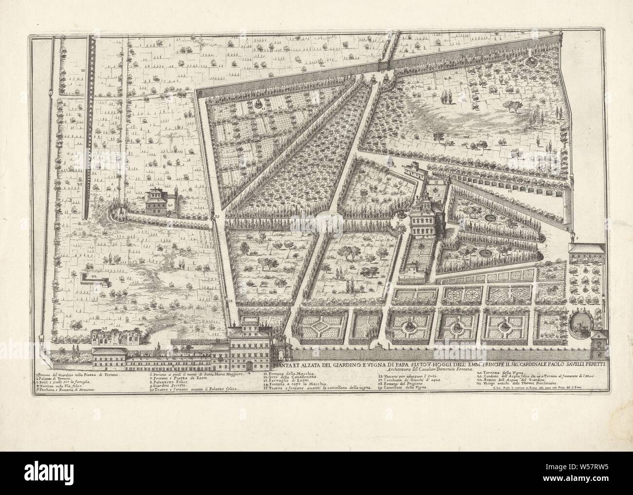 Cardinal paolo savelli pianta Banque de photographies et d’images à ...