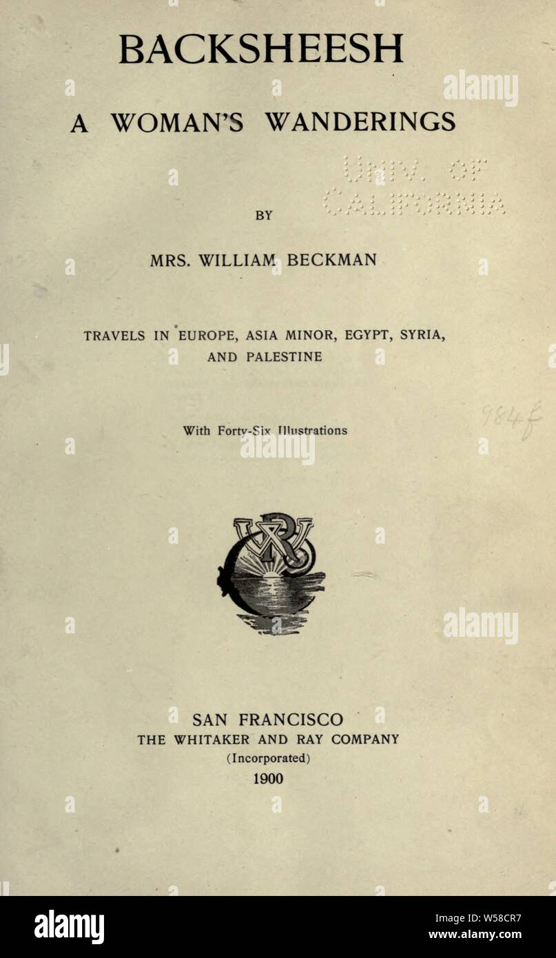 William beckman Banque de photographies et d’images à haute résolution ...