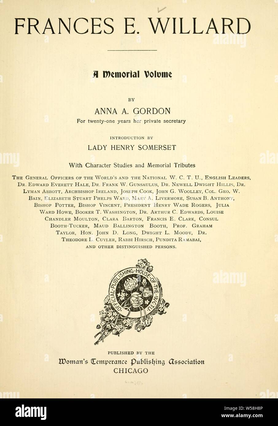 Anna willard Banque de photographies et d’images à haute résolution - Alamy