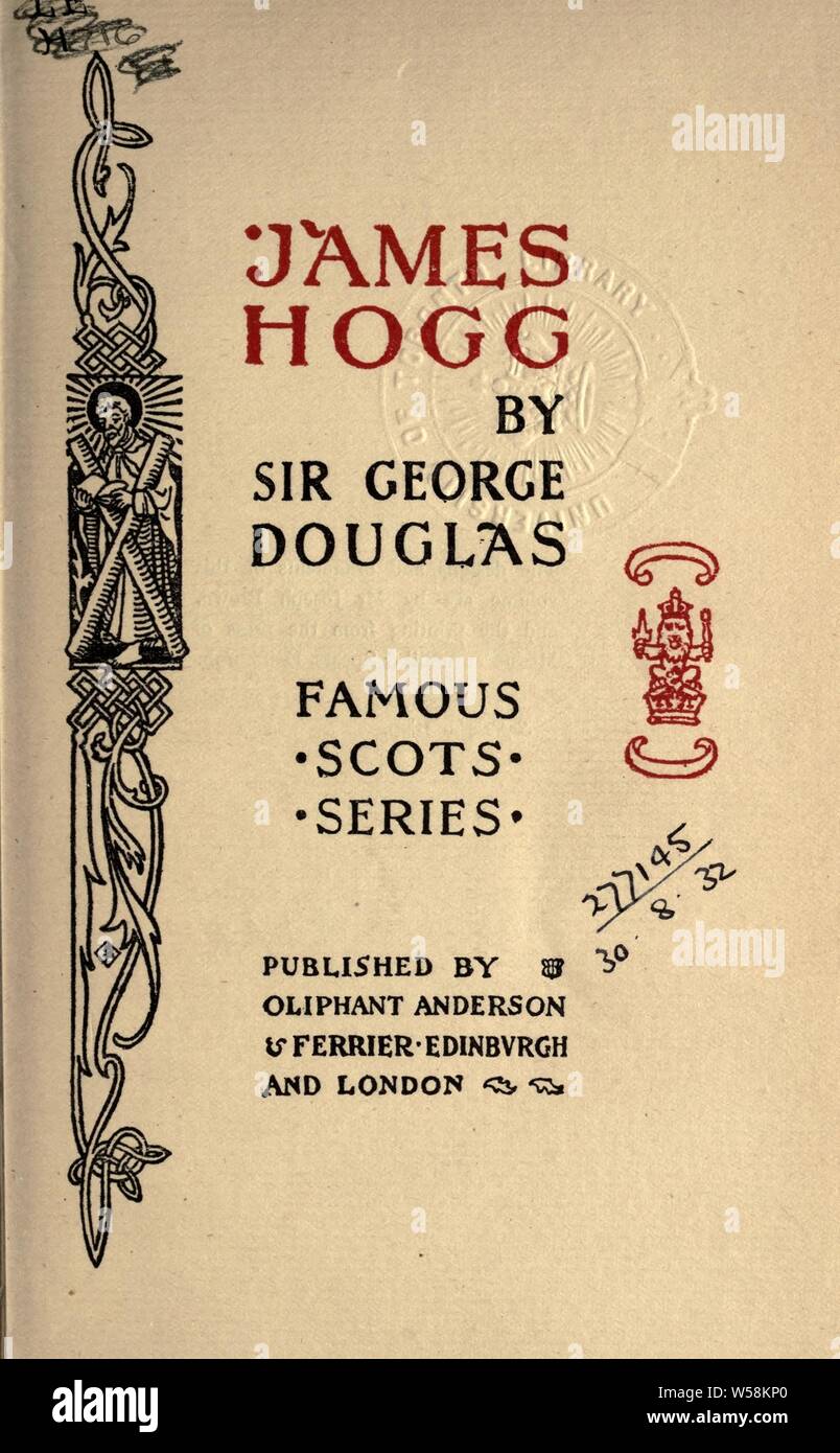 Douglas hogg Banque de photographies et d’images à haute résolution - Alamy