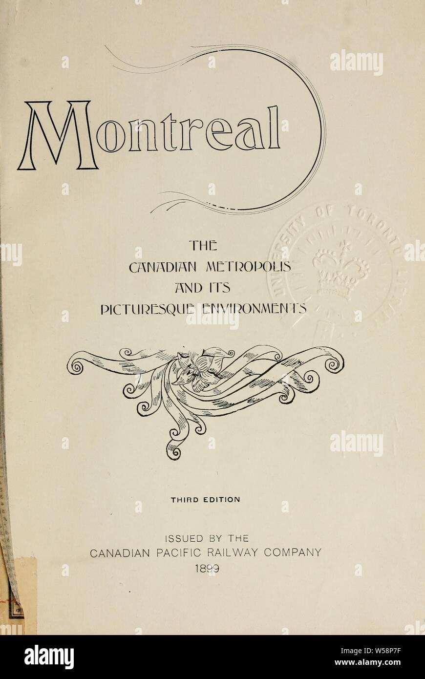 Compagnie de chemin de fer canadien pacifique Banque de photographies ...