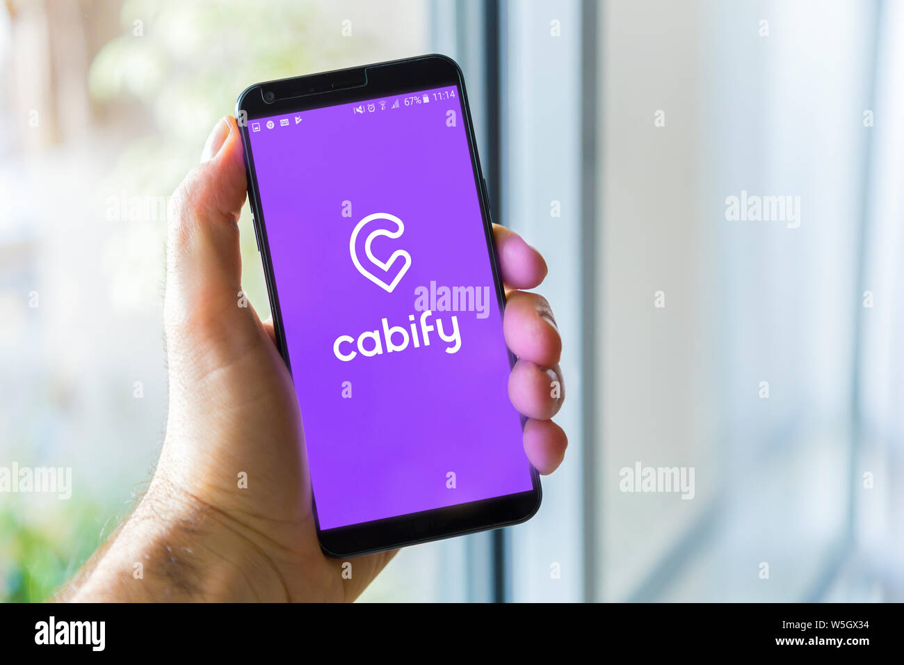 Logo cabify Banque de photographies et d’images à haute résolution - Alamy
