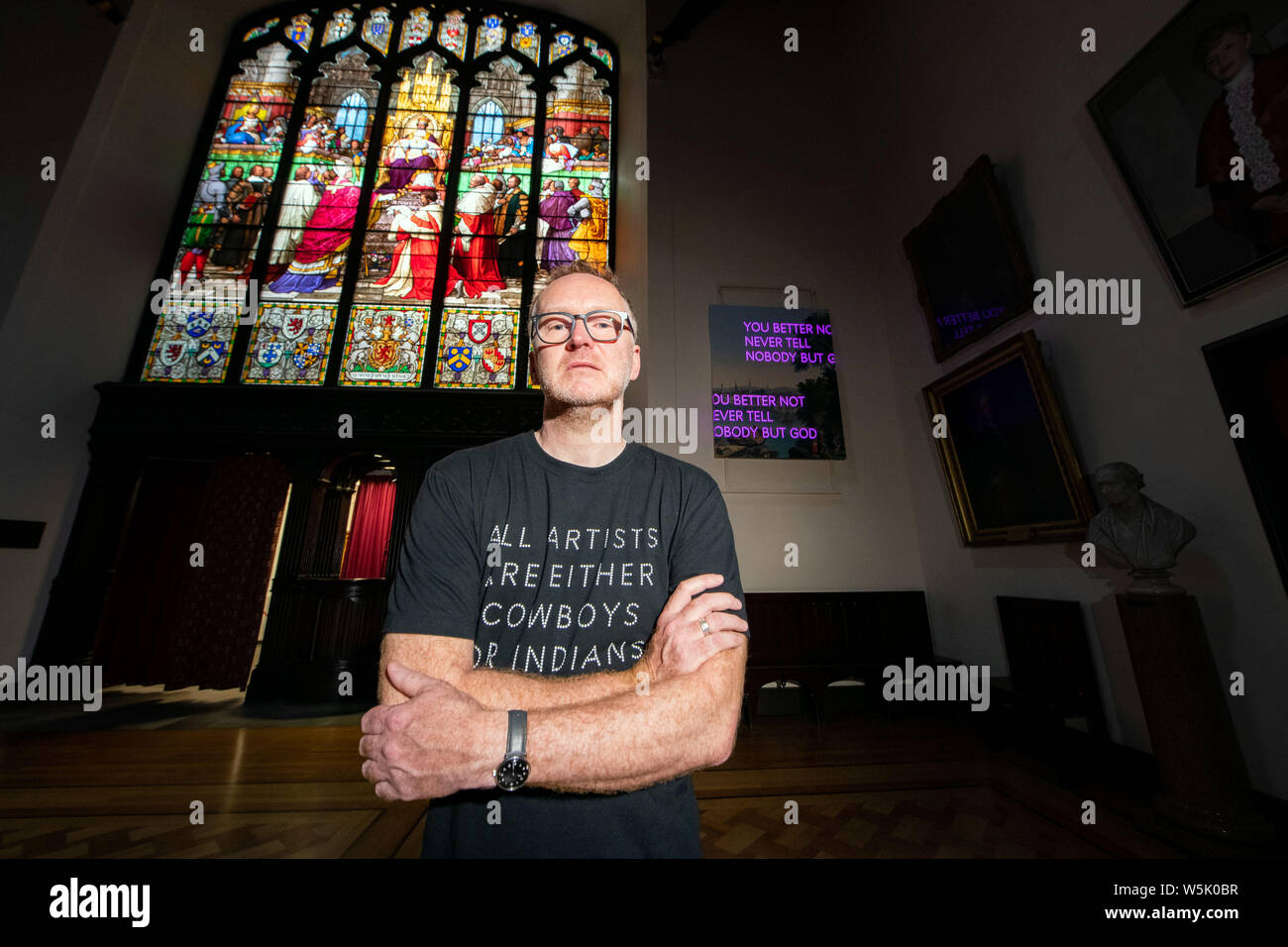 Artiste Nathan Coley Photo Stock - Alamy