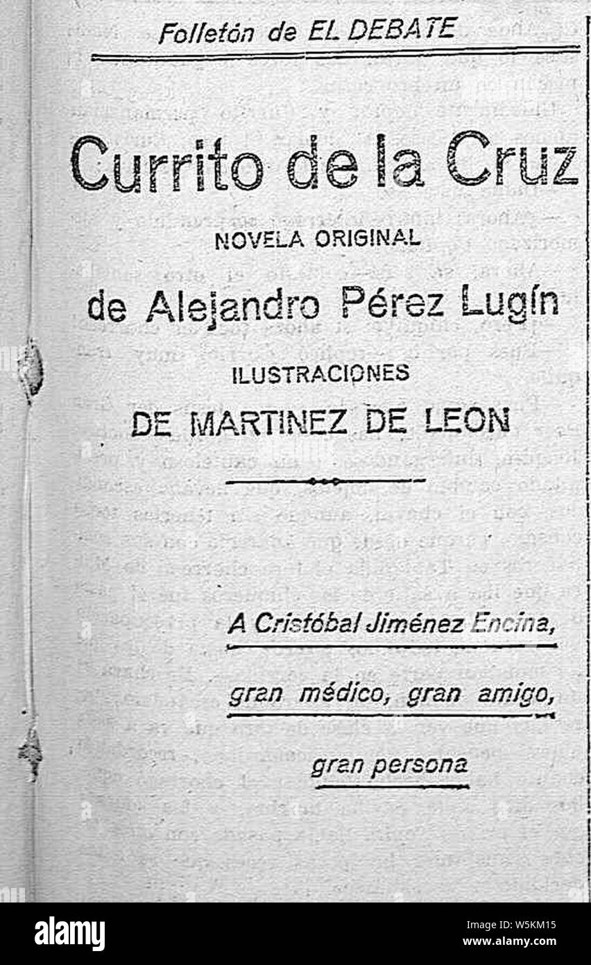 Currito de la cruz Banque de photographies et d’images à haute ...