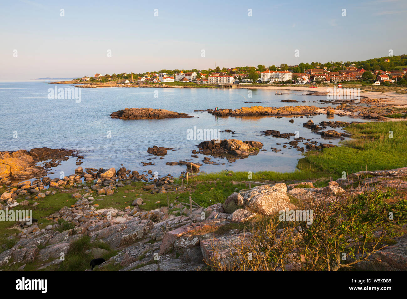 Plage de bornholm sandvig Banque de photographies et d’images à haute ...