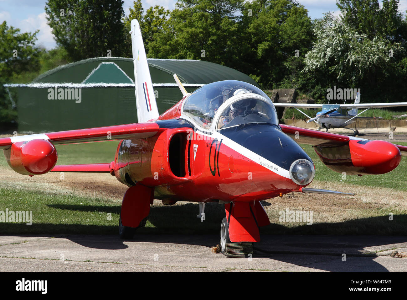 Raf gnat jet trainer Banque de photographies et d’images à haute ...