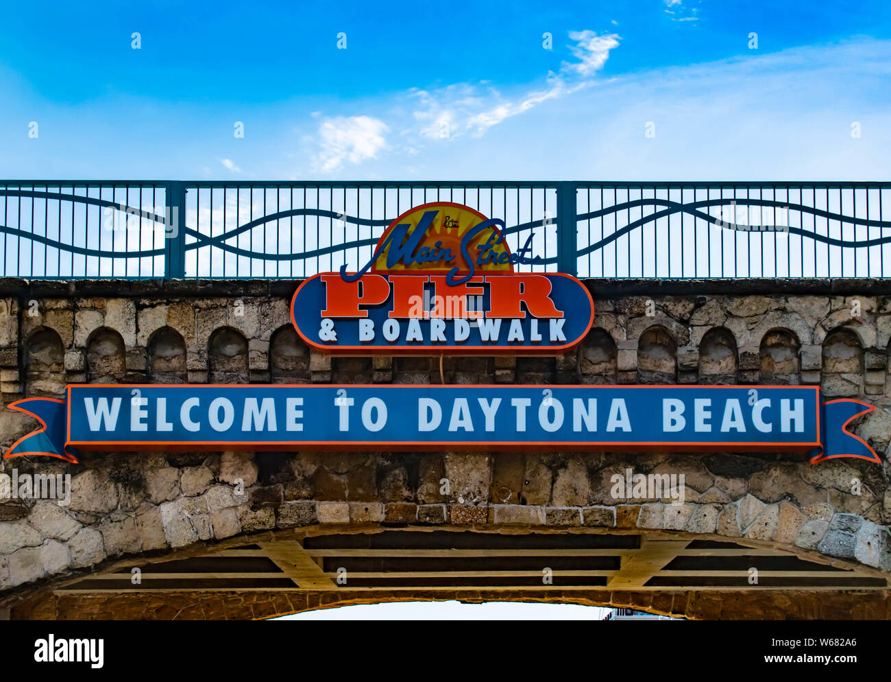 Panneau de bienvenue de daytona Banque de photographies et d’images à ...