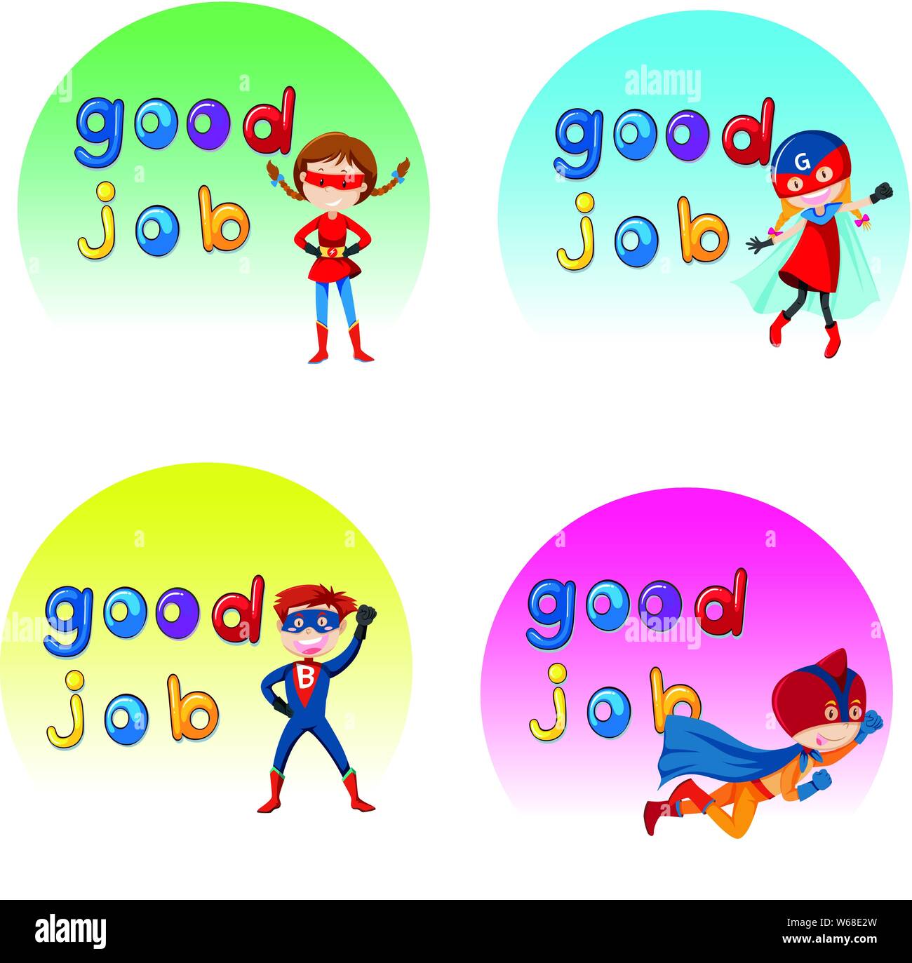 Good job Banque d'images vectorielles - Alamy