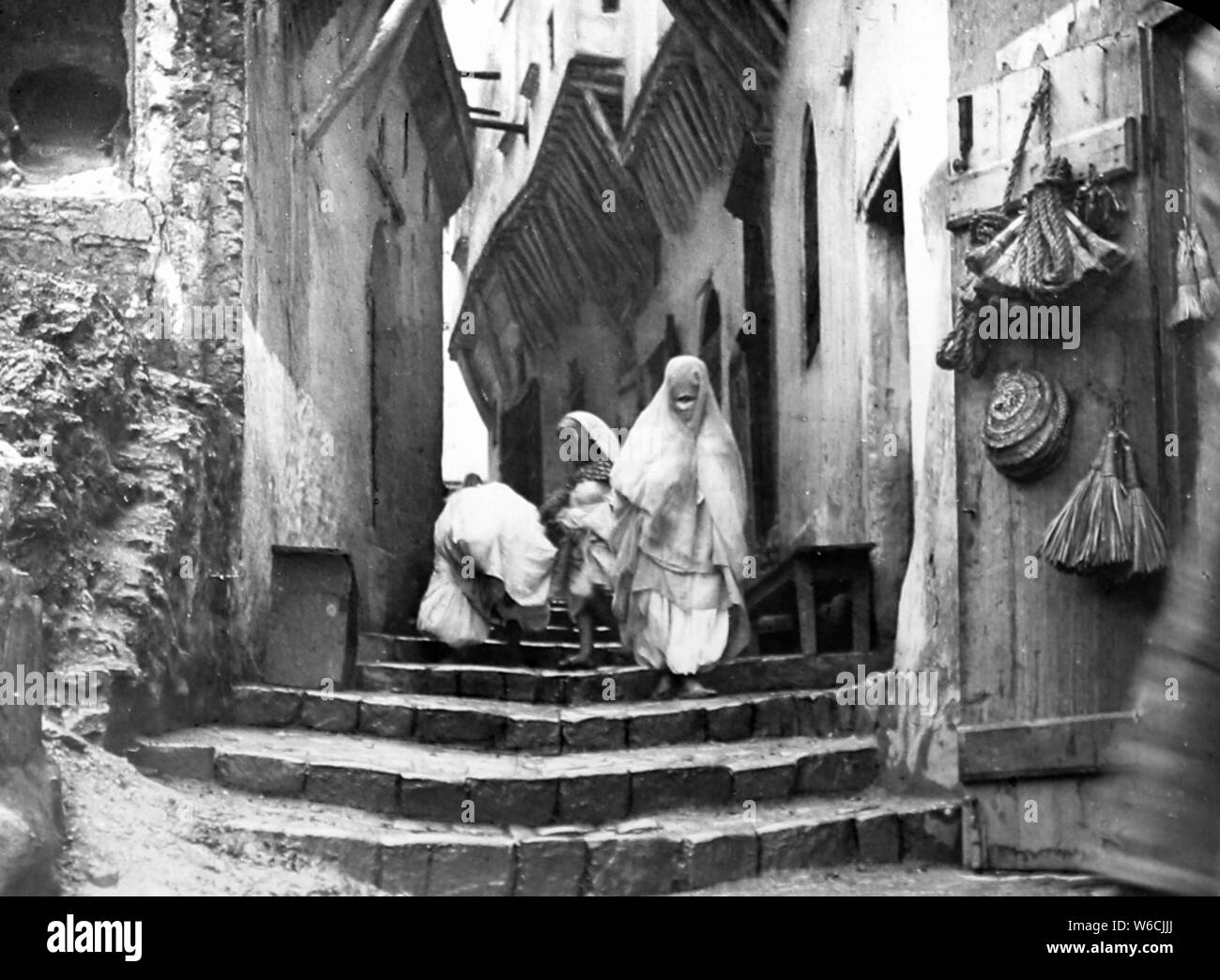 Vintage algeria Banque d'images noir et blanc - Alamy