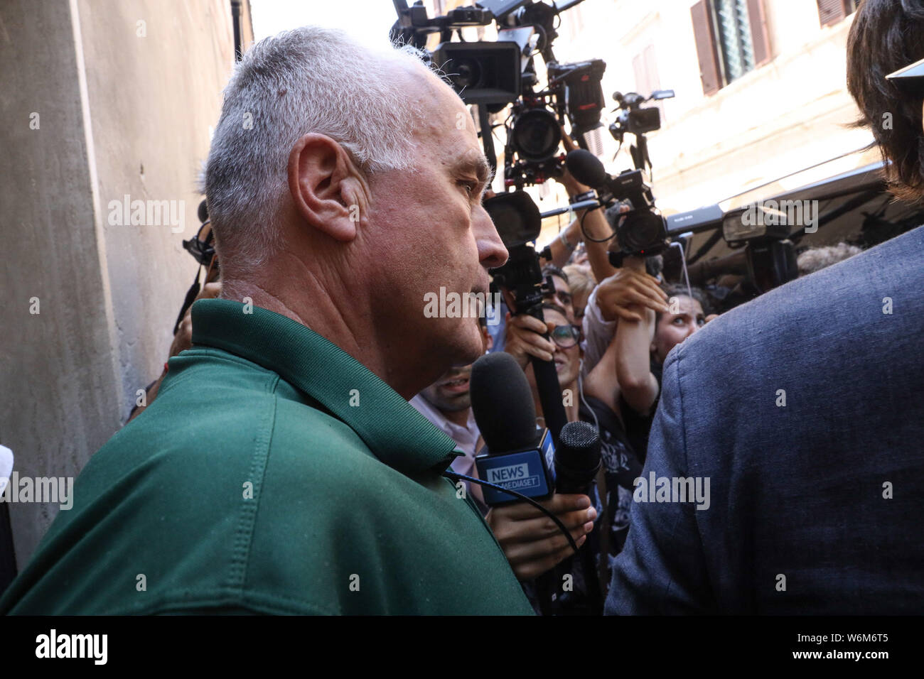 Rome, Ethan Elder Finnegan Lee's père dans Regina Coeli prison pour une ...