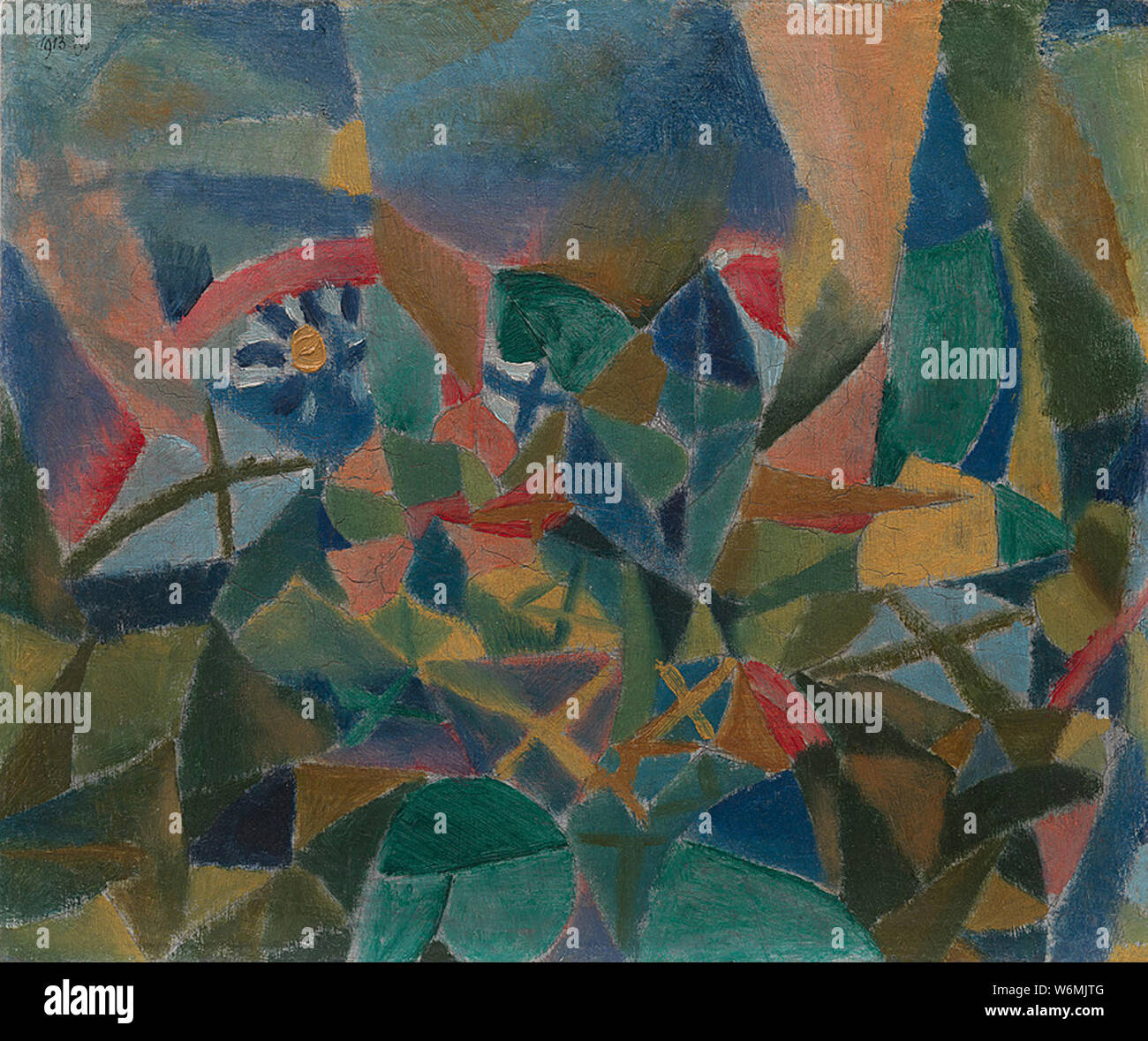 Paul Klee la peinture abstraite, idéal pour la décoration d'intérieur ...