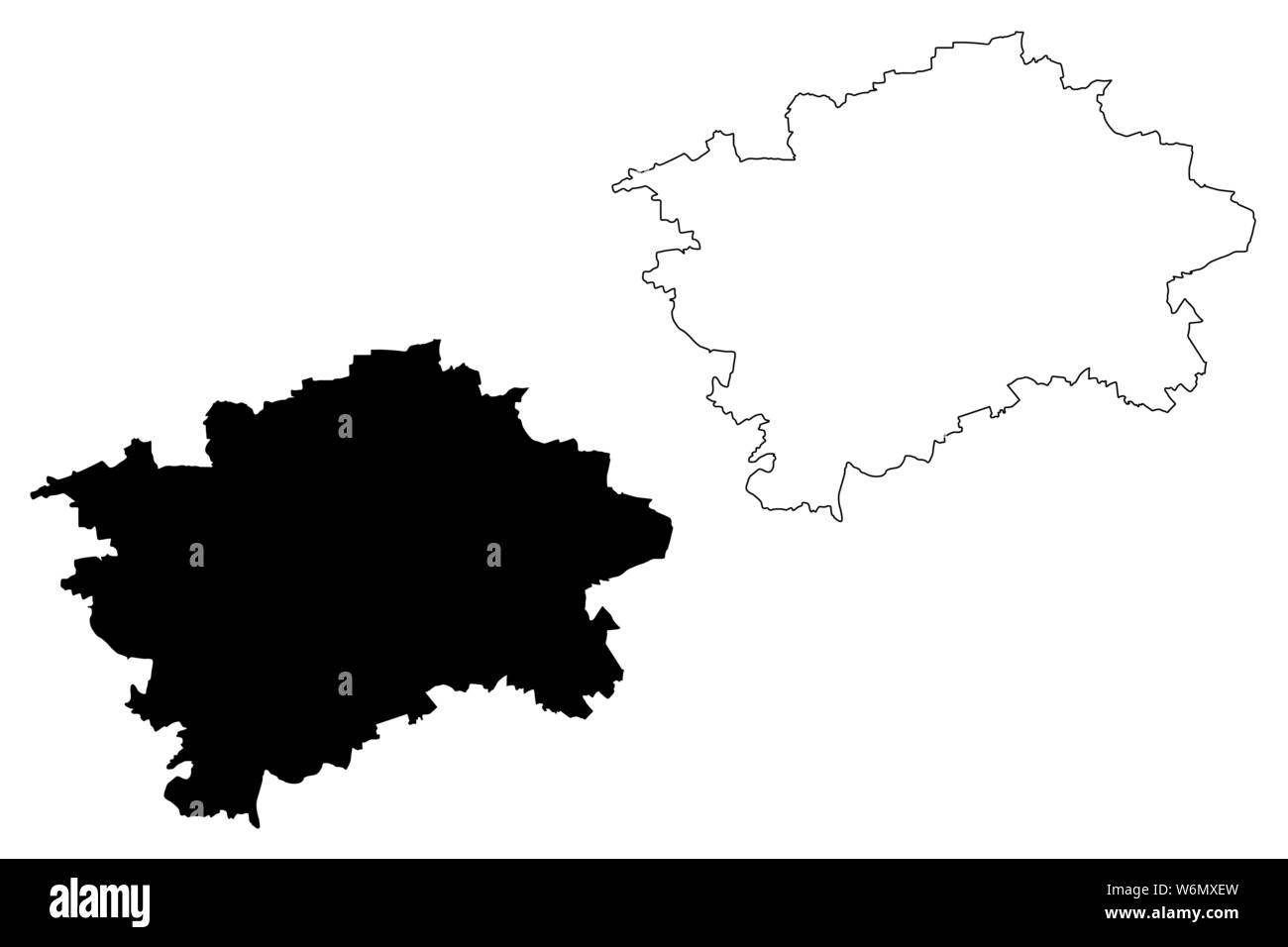 Région de Prague (terres de Bohème, Tchéquie, Régions de la République ...