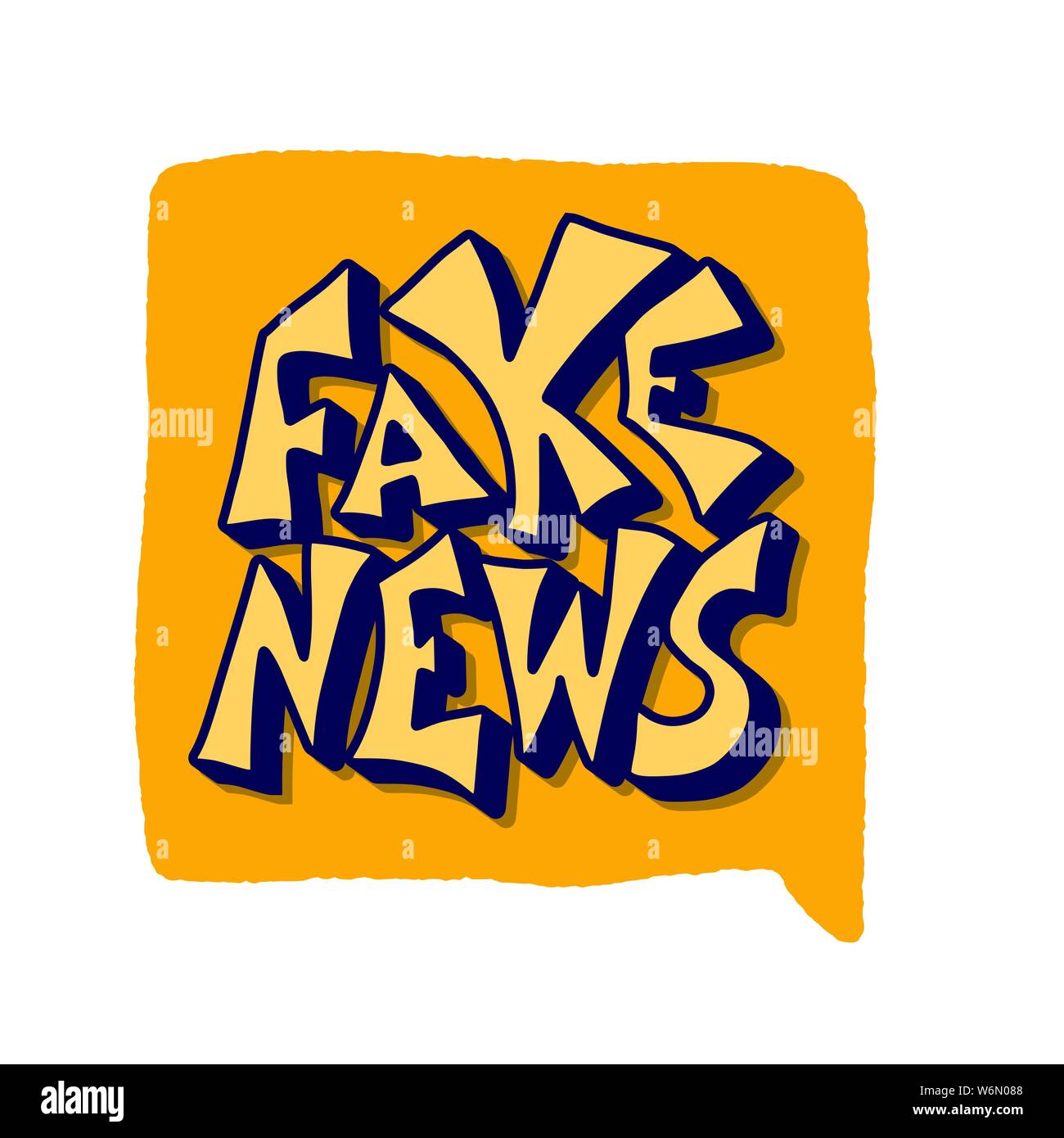 Slogan de fake news Banque de photographies et d’images à haute ...