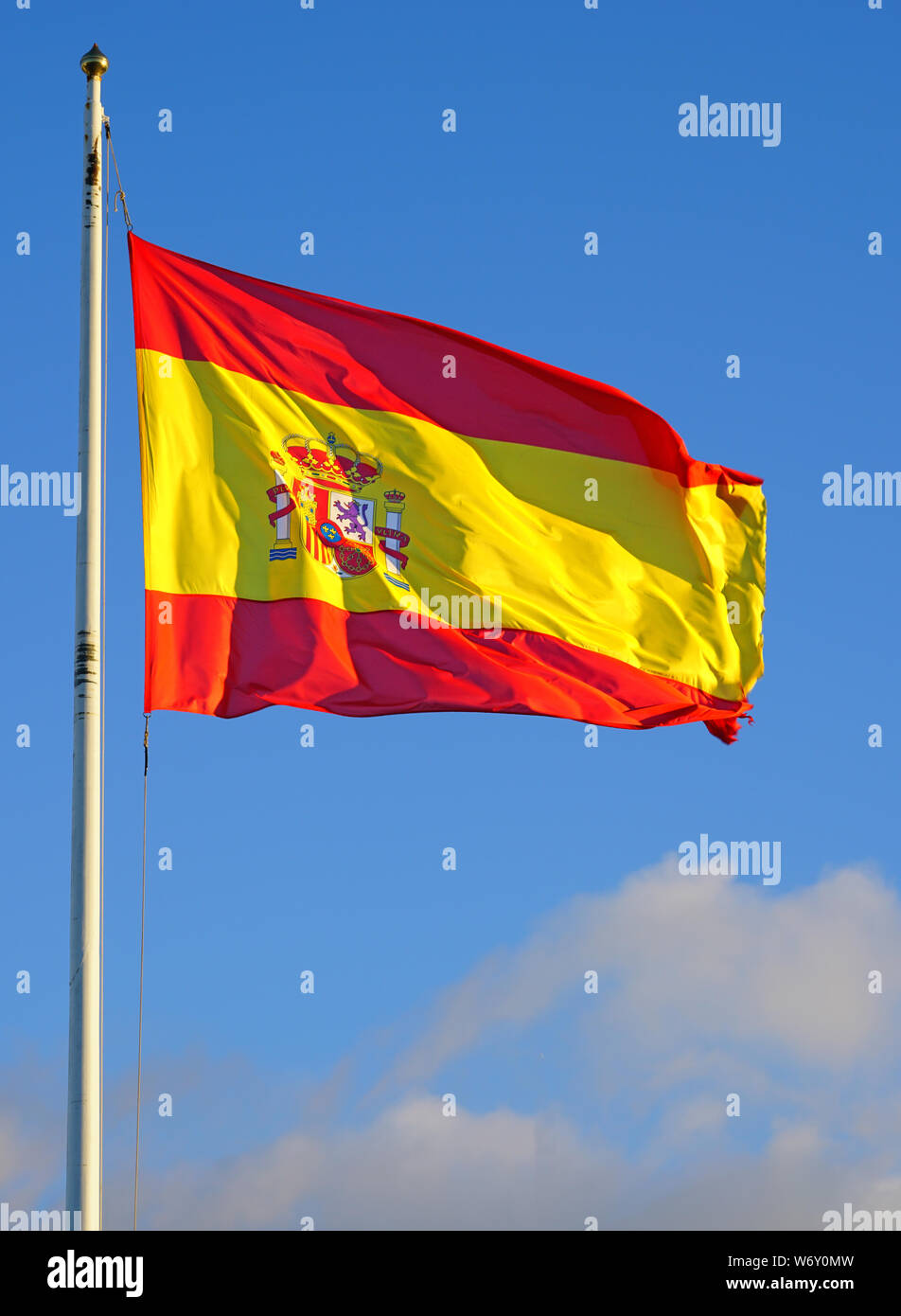 Símbolo de la bandera de españa Banque de photographies et d’images à ...