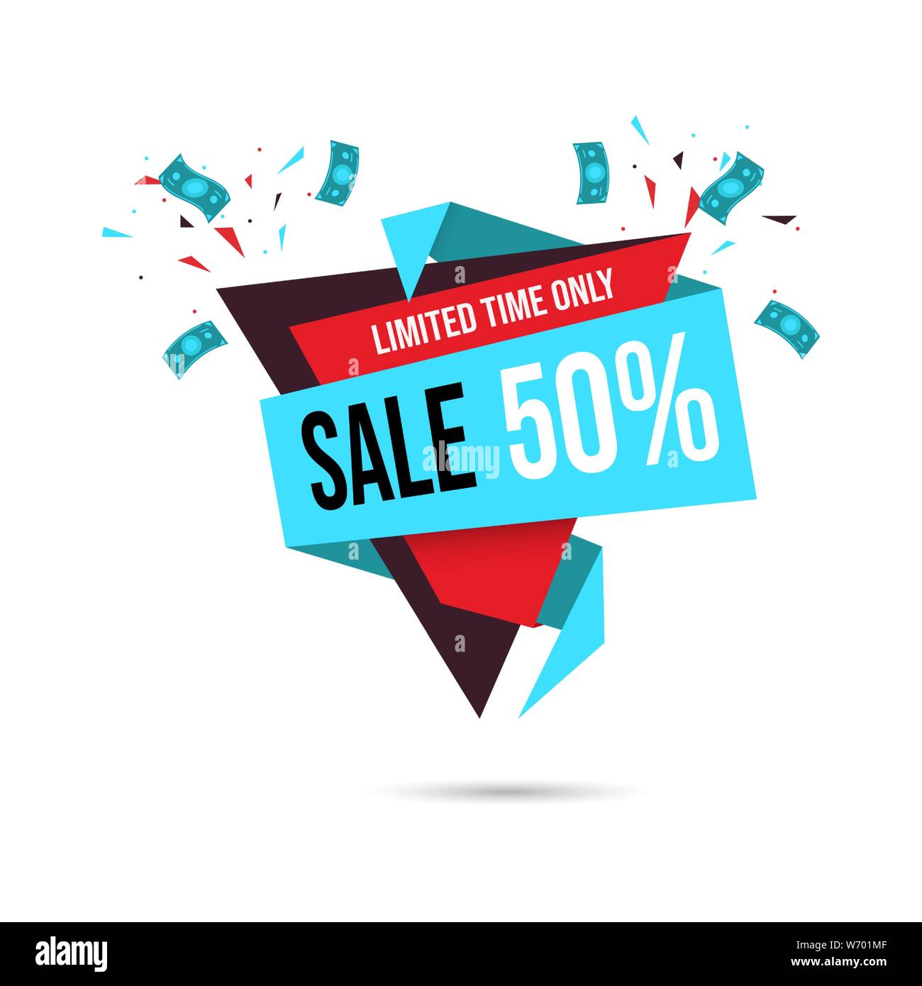 Affiche promotionnelle Banque d'images vectorielles - Alamy