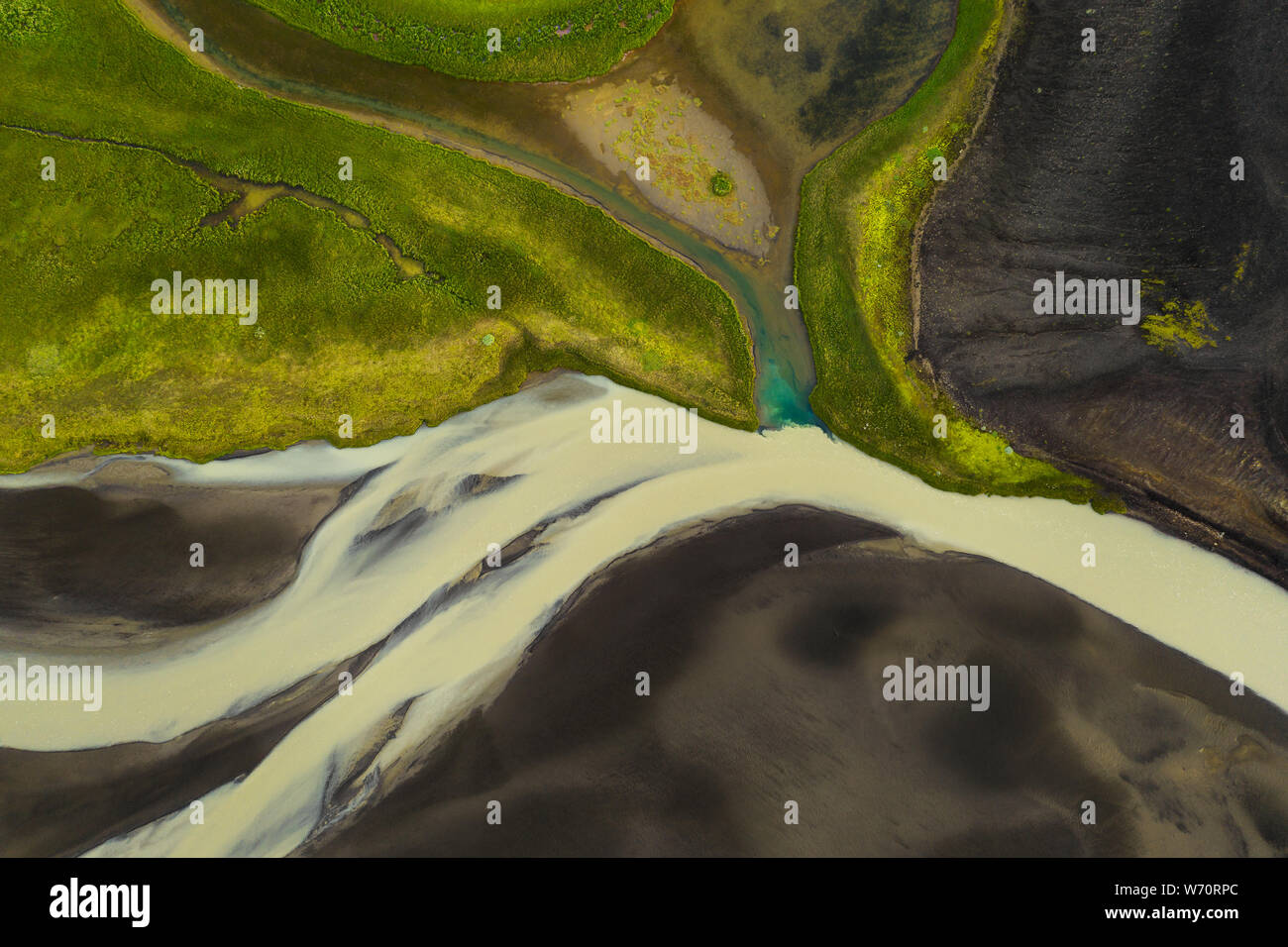 Paysage de la plaine inondable Banque de photographies et d’images à ...