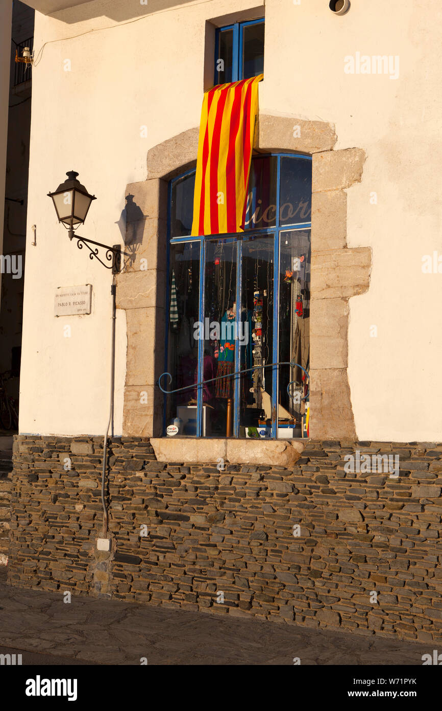 Maison où Pablo Picasso a vécu, Cadaques, Catalogne - 'En aquesta casa ...