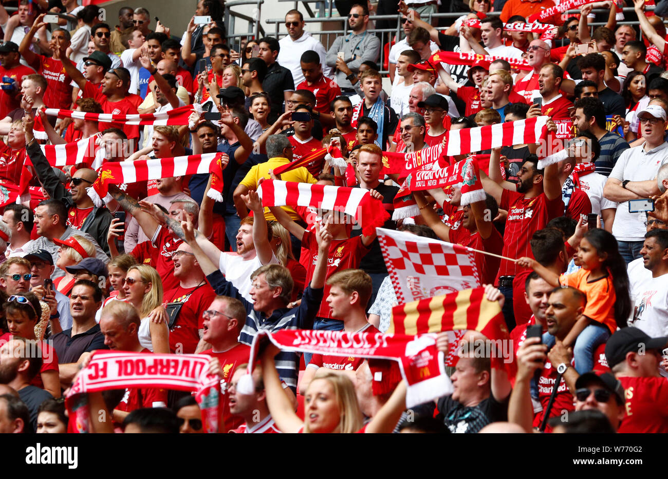 Liverpool fans wembley Banque de photographies et d’images à haute ...