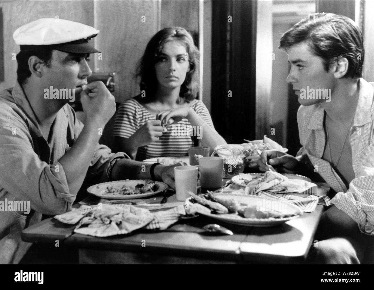 Plein Soleil 1960 Purple Noon Banque d'image et photos - Alamy