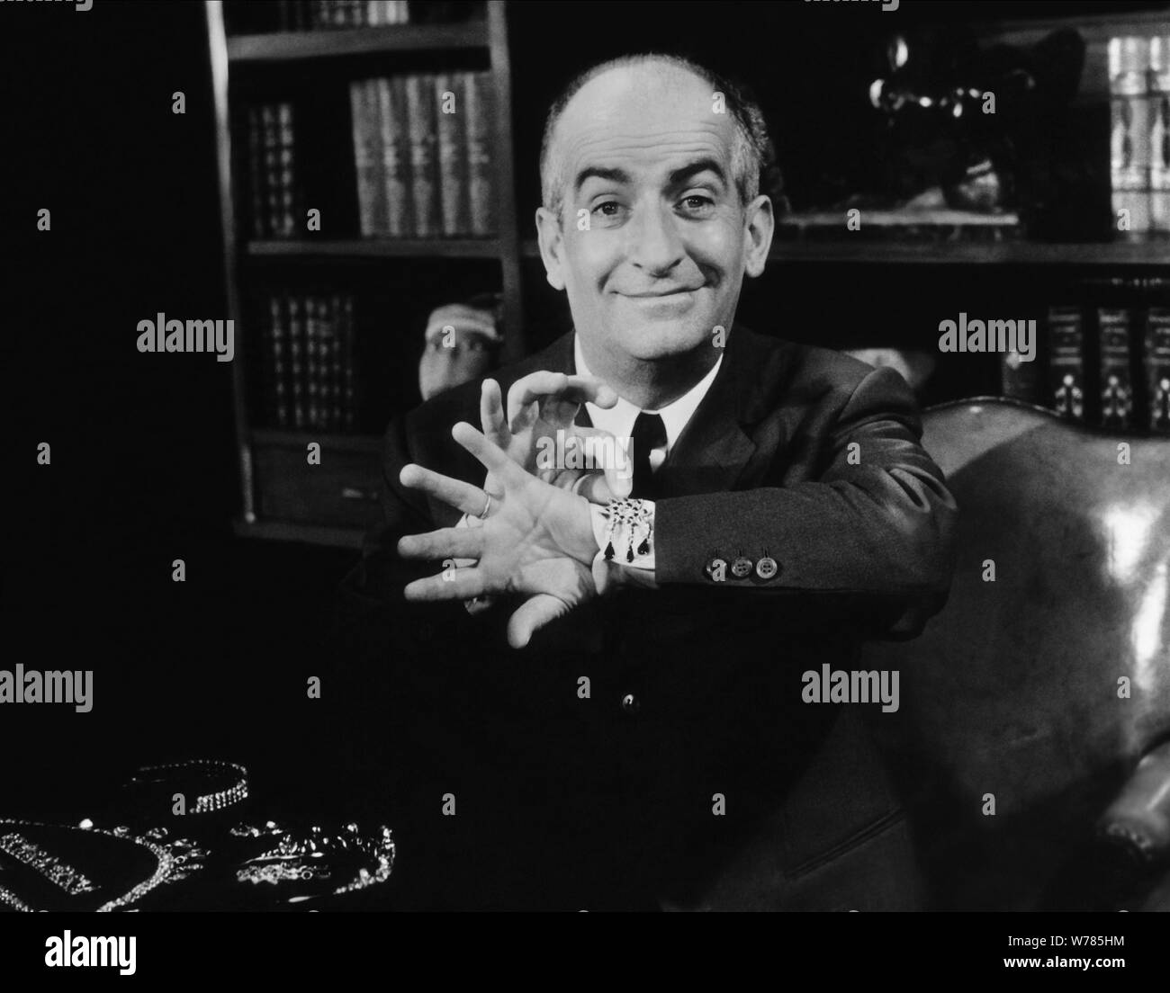 Louis De Funes Louis De Funes Banque d'images noir et blanc - Alamy