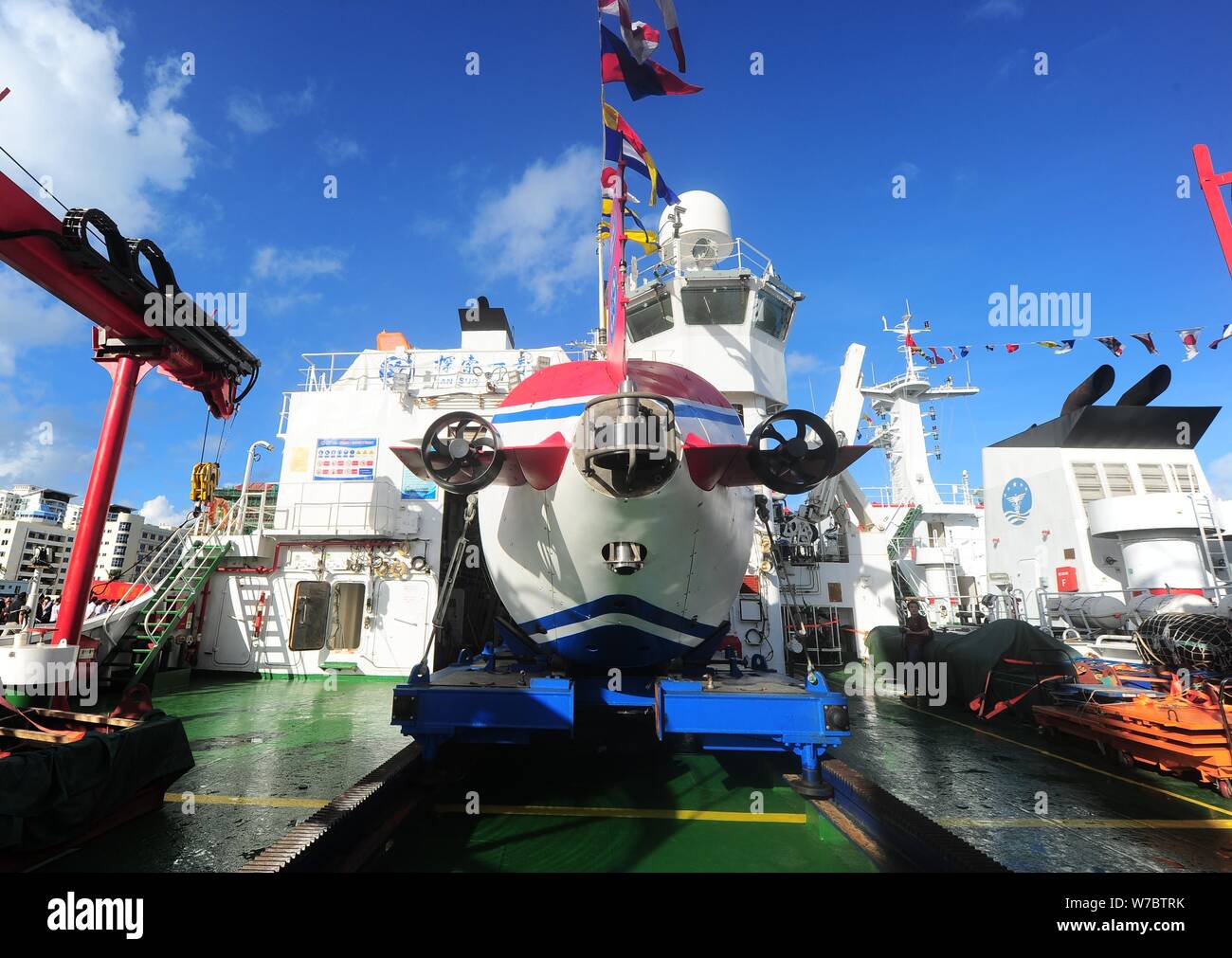 La Chine deuxième submersible habité "henhai Yongshi' (Deep Sea Warrior ...