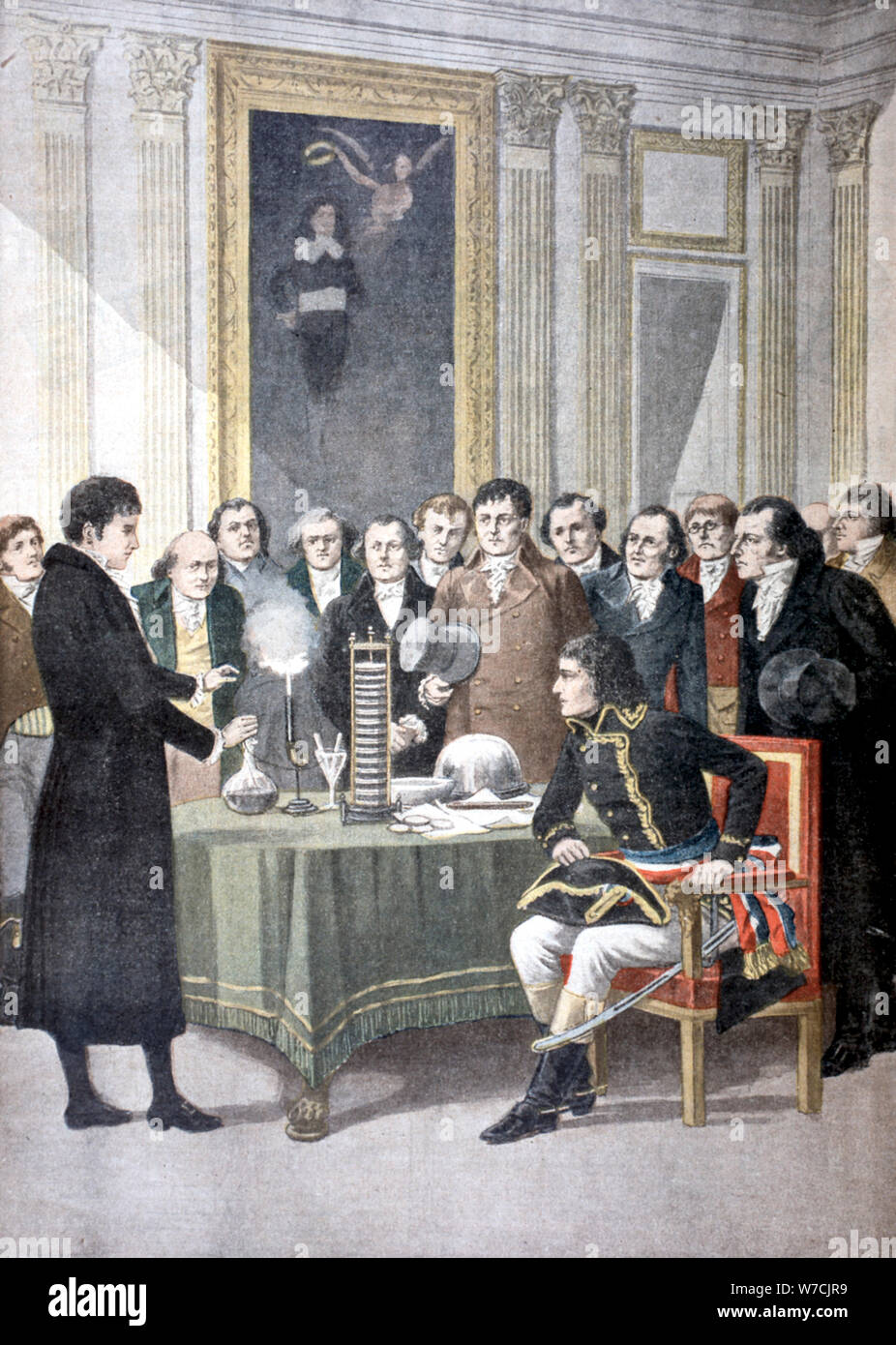 Napoleon and alessandro volta Banque de photographies et d’images à ...