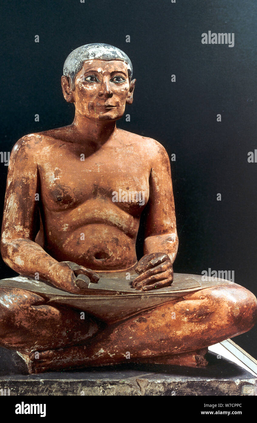 Ancient egyptian scribe Banque de photographies et d’images à haute ...