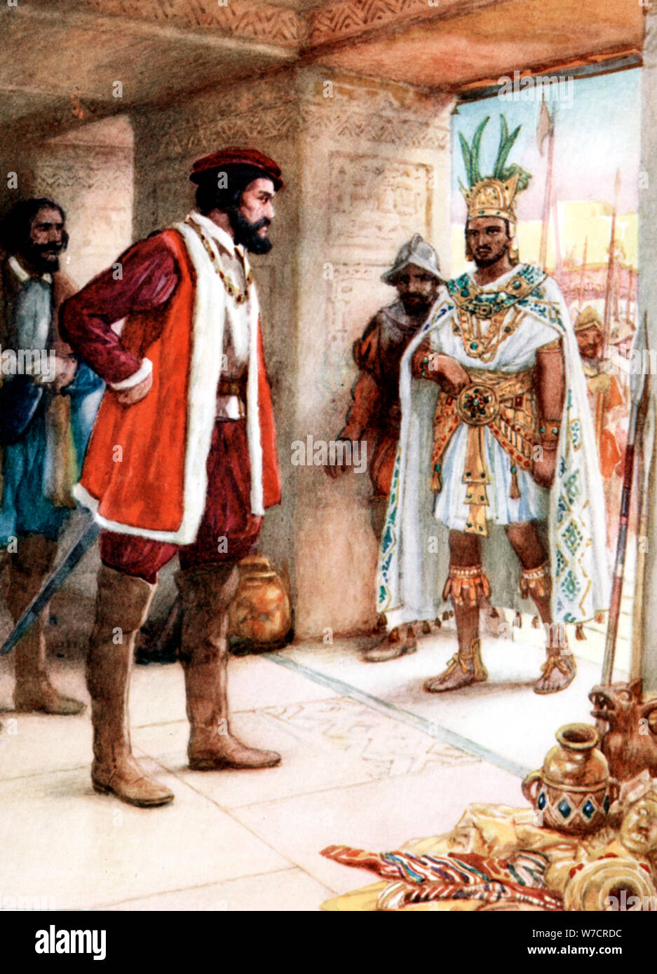 Hernan cortes aztec Banque de photographies et d’images à haute ...