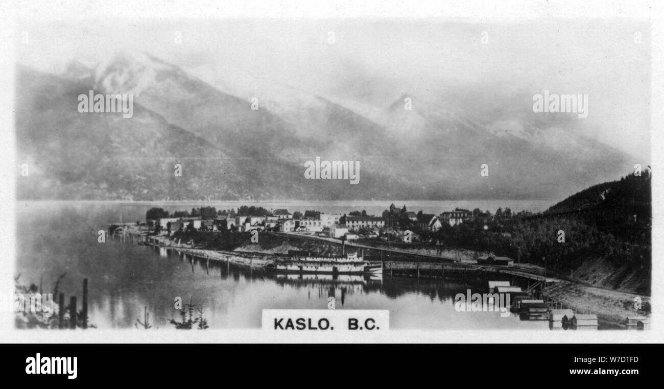 Carte de kaslo Banque de photographies et d’images à haute résolution ...