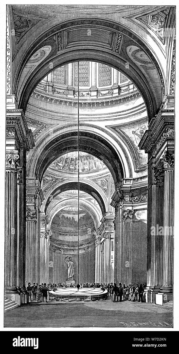 Pendule foucault au panthéon de paris Banque de photographies et d ...