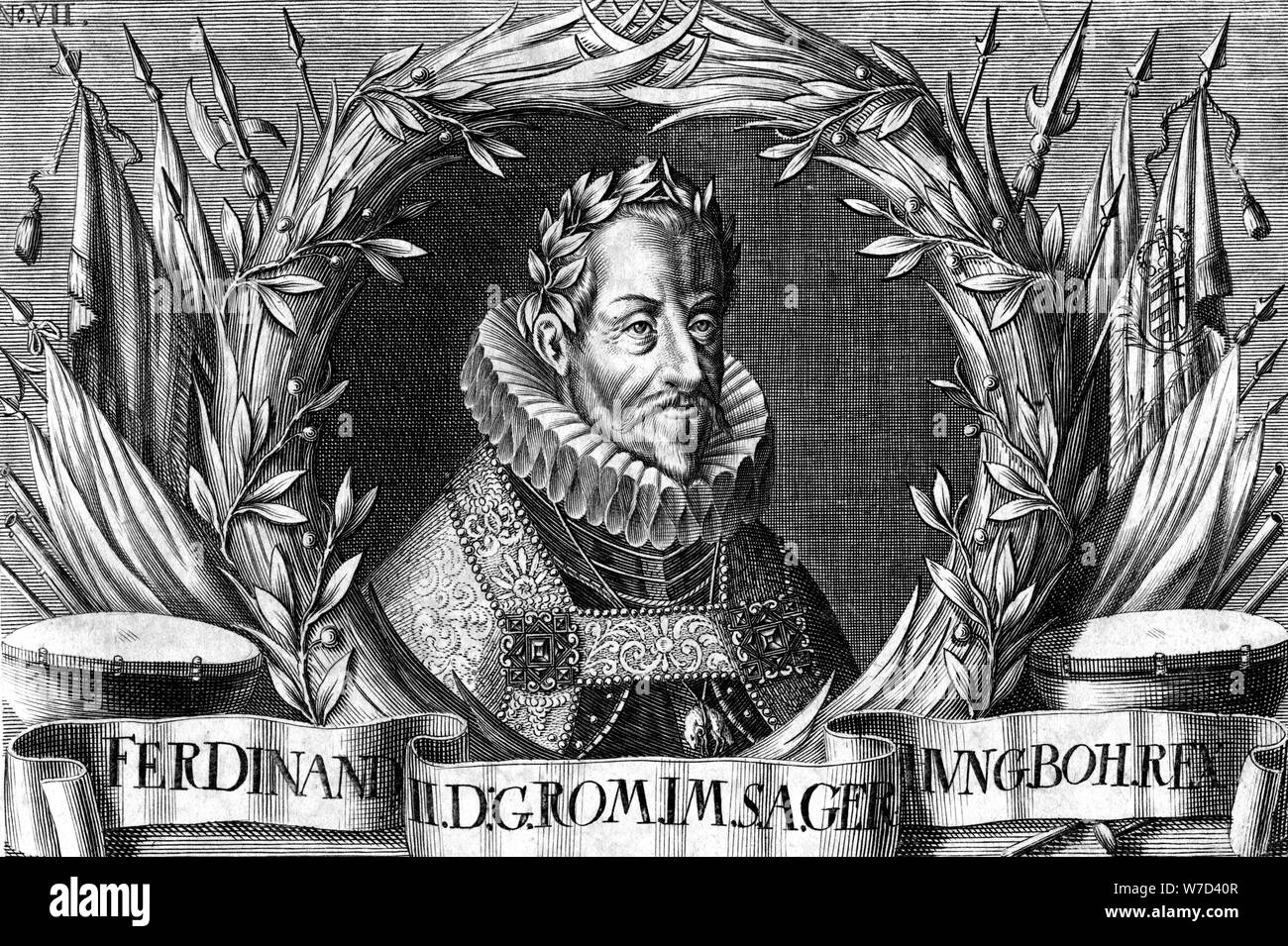 Ferdinand ii holy roman emperor Banque d'images noir et blanc - Alamy