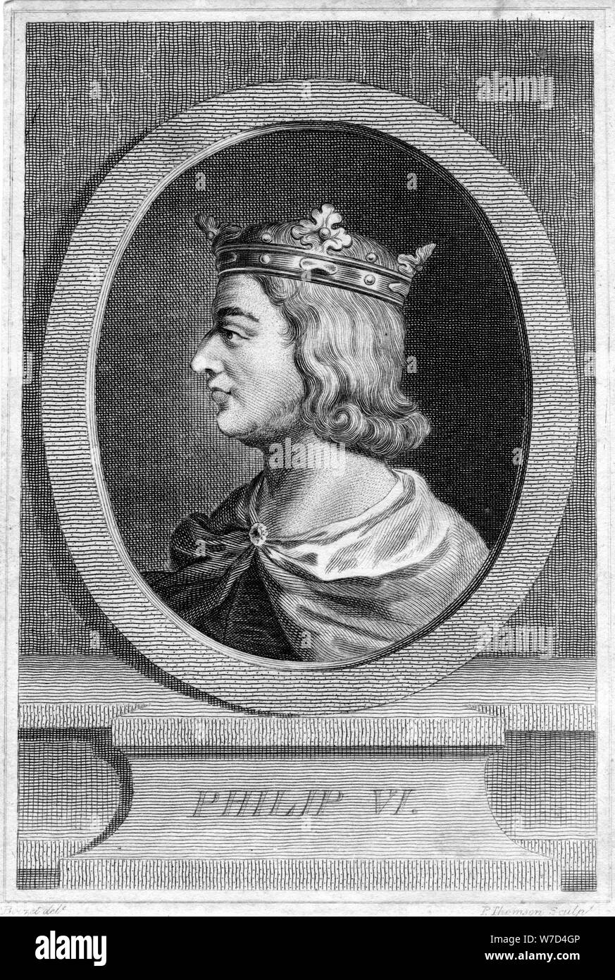 Philippe Vi De Valois Roi France Banque d'image et photos - Alamy