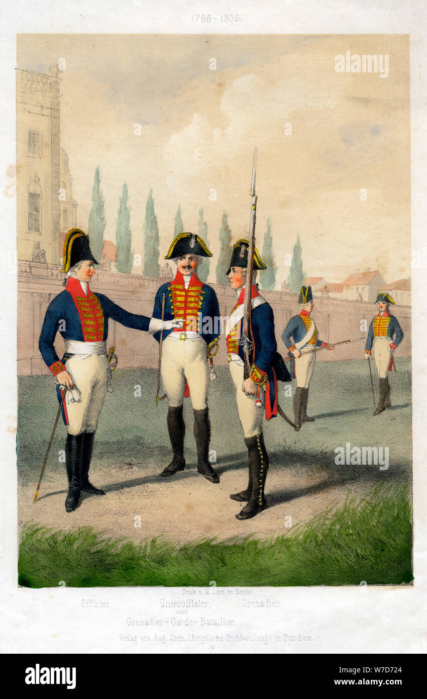 Grenadier 18th century Banque de photographies et d’images à haute ...